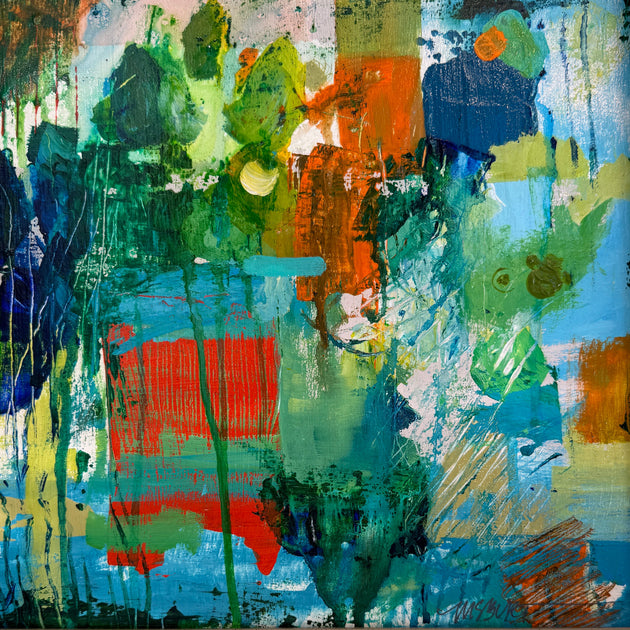 Bold Strokes: Expressive Abstract Painting – Michelle's Art Studio