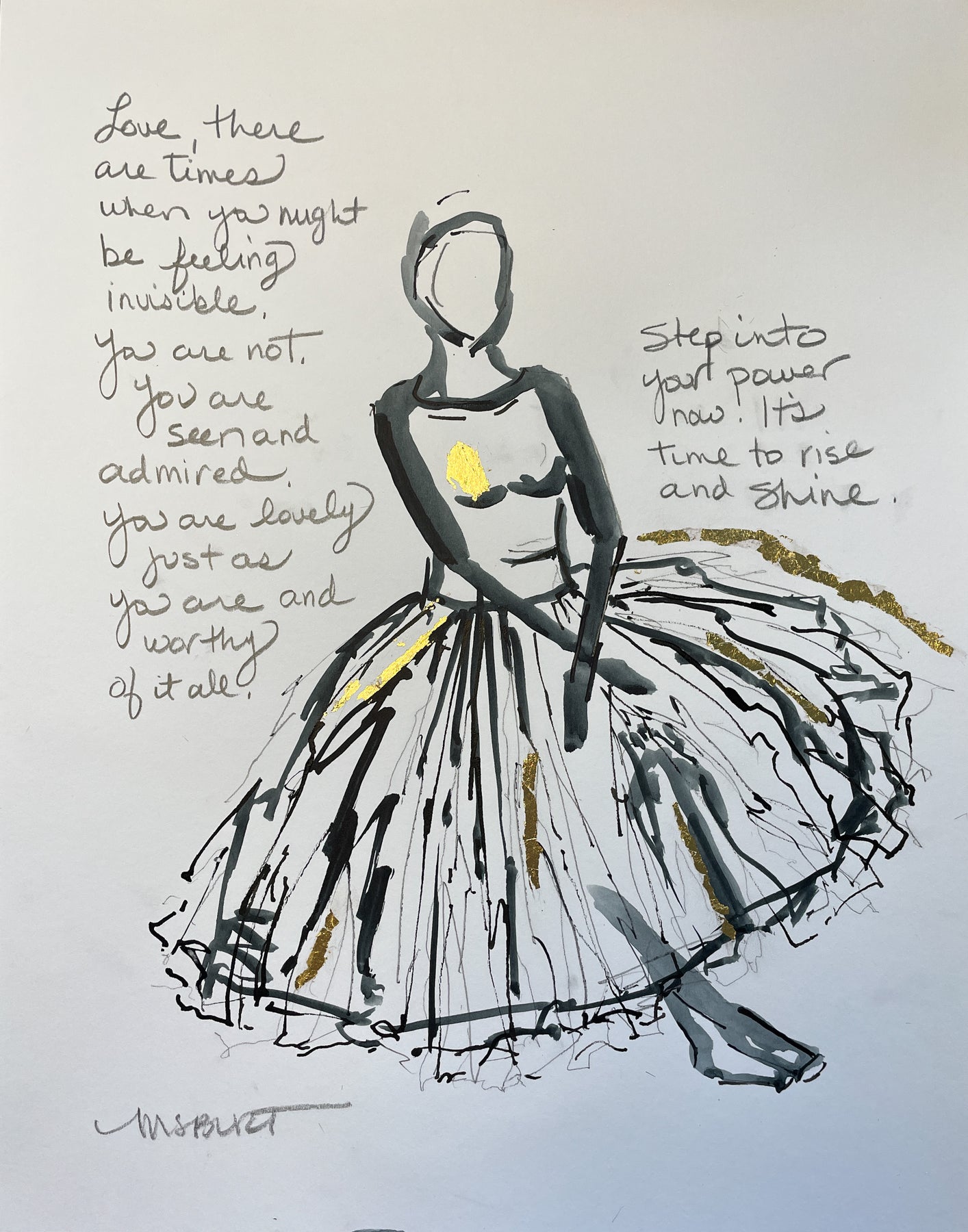 Dancer Series – Michelle's Art Studio