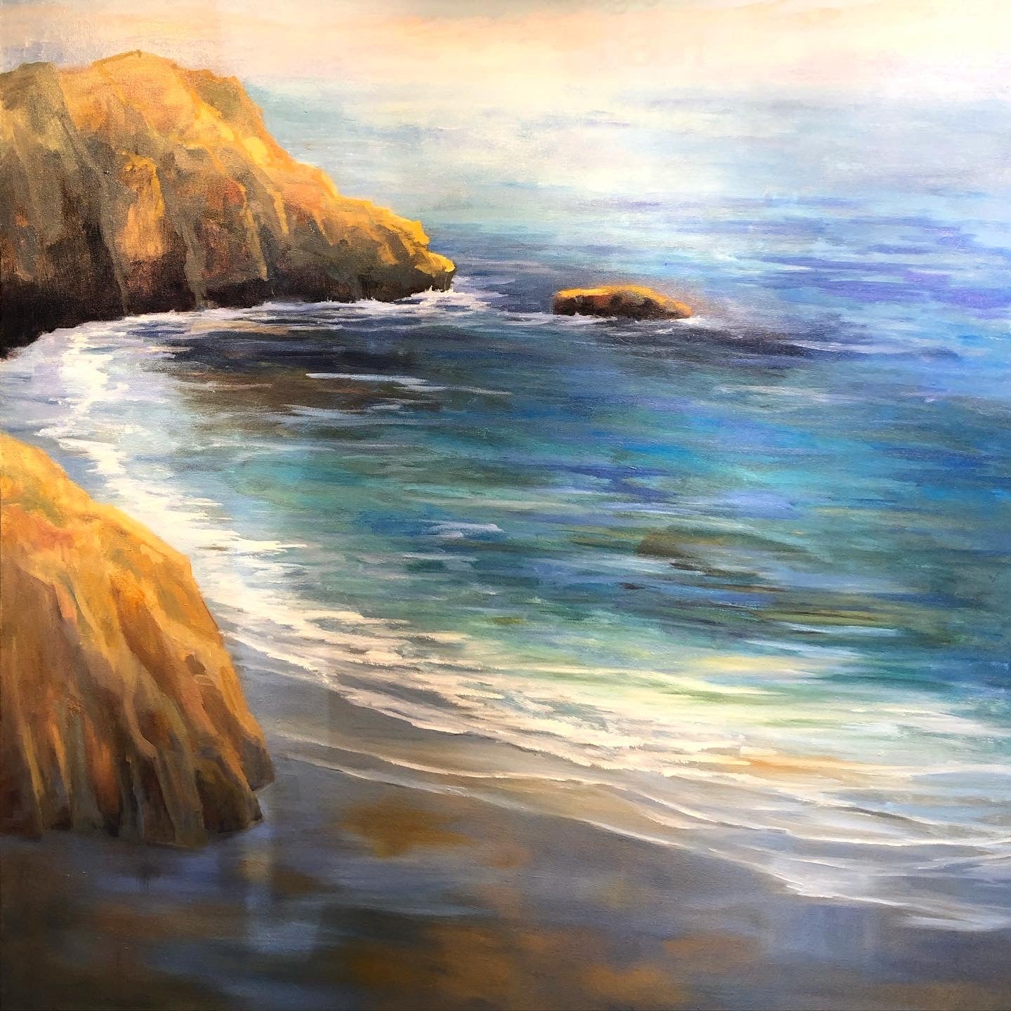 Seascape Painting - 137 – Michelle's Art Studio